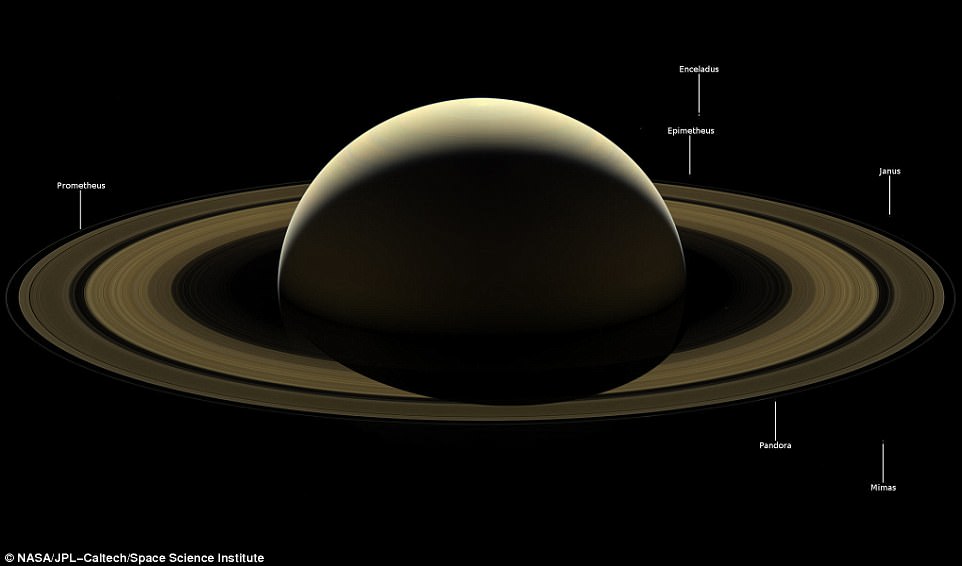 Stunning ‘Farewell to Saturn’ mosaic created from Cassini’s final views ...